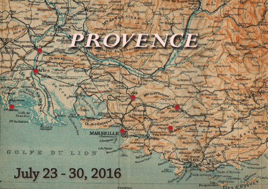 Mary Magdalene Pilgrimage ITINERARY - July 23-30, 2016